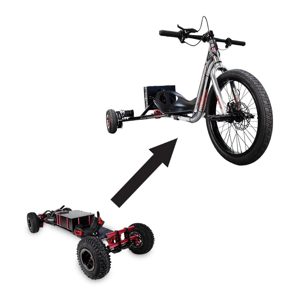 Board to Trike - Conversion Kit - Trampa - The world leading brand of ...